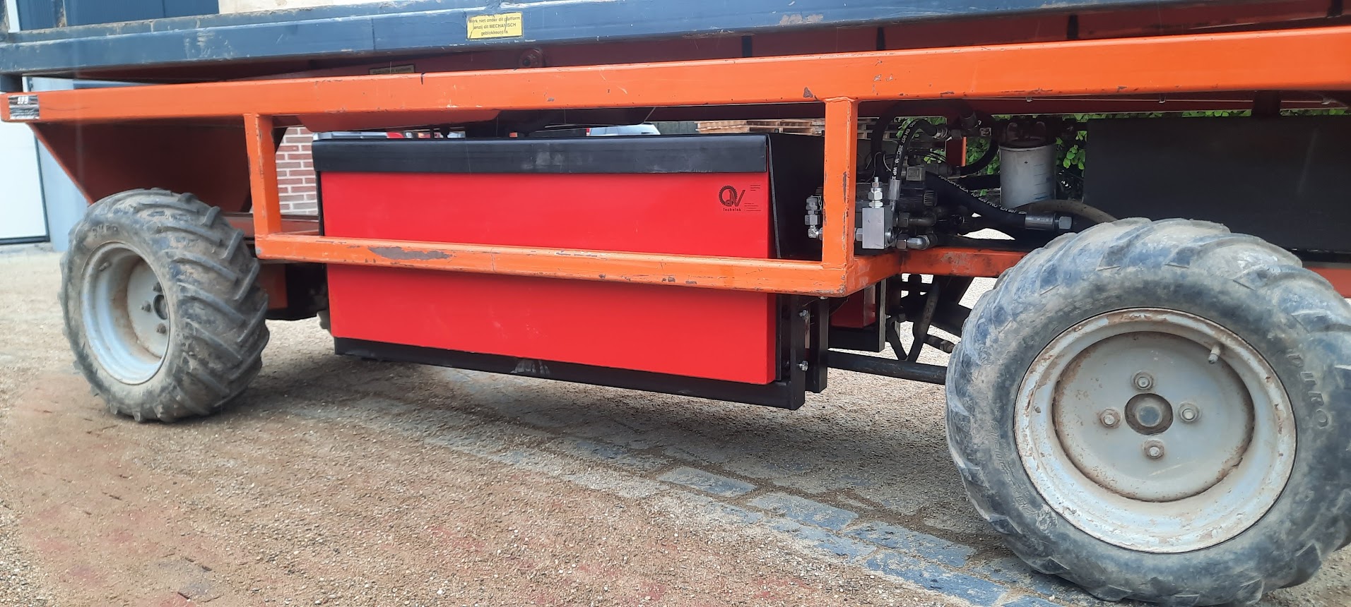 Modification aerial work platform - ODV Techniek